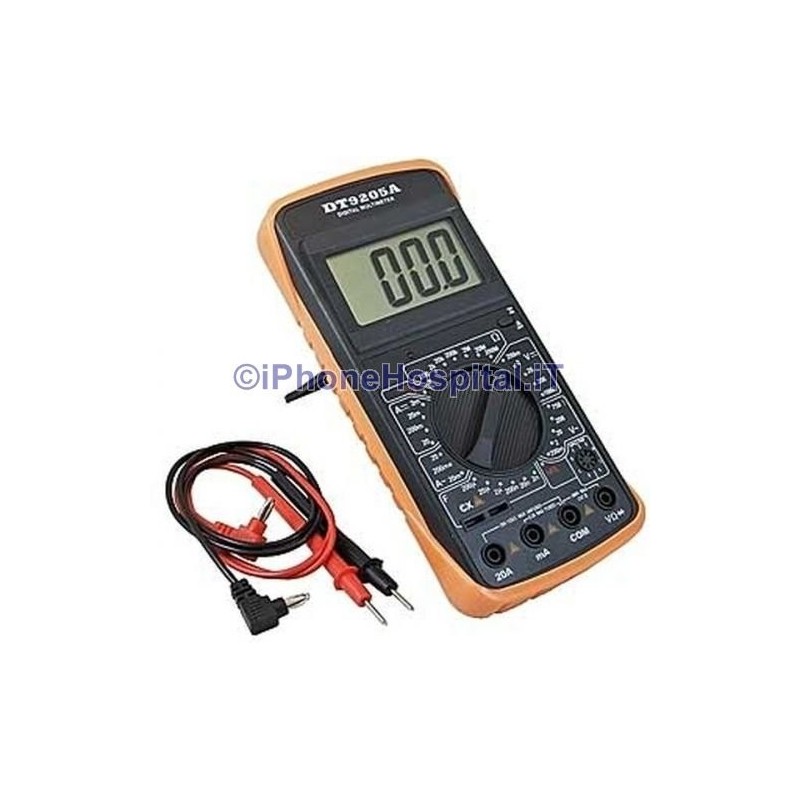 Digital Multimeter Tester with Cables and Casing
